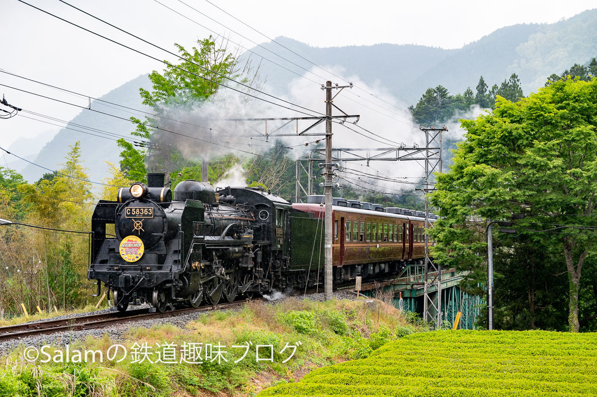 SL埼玉ご当地ヒーローズエクスプレス号の撮影: Salamの鉄道趣味ブログ2