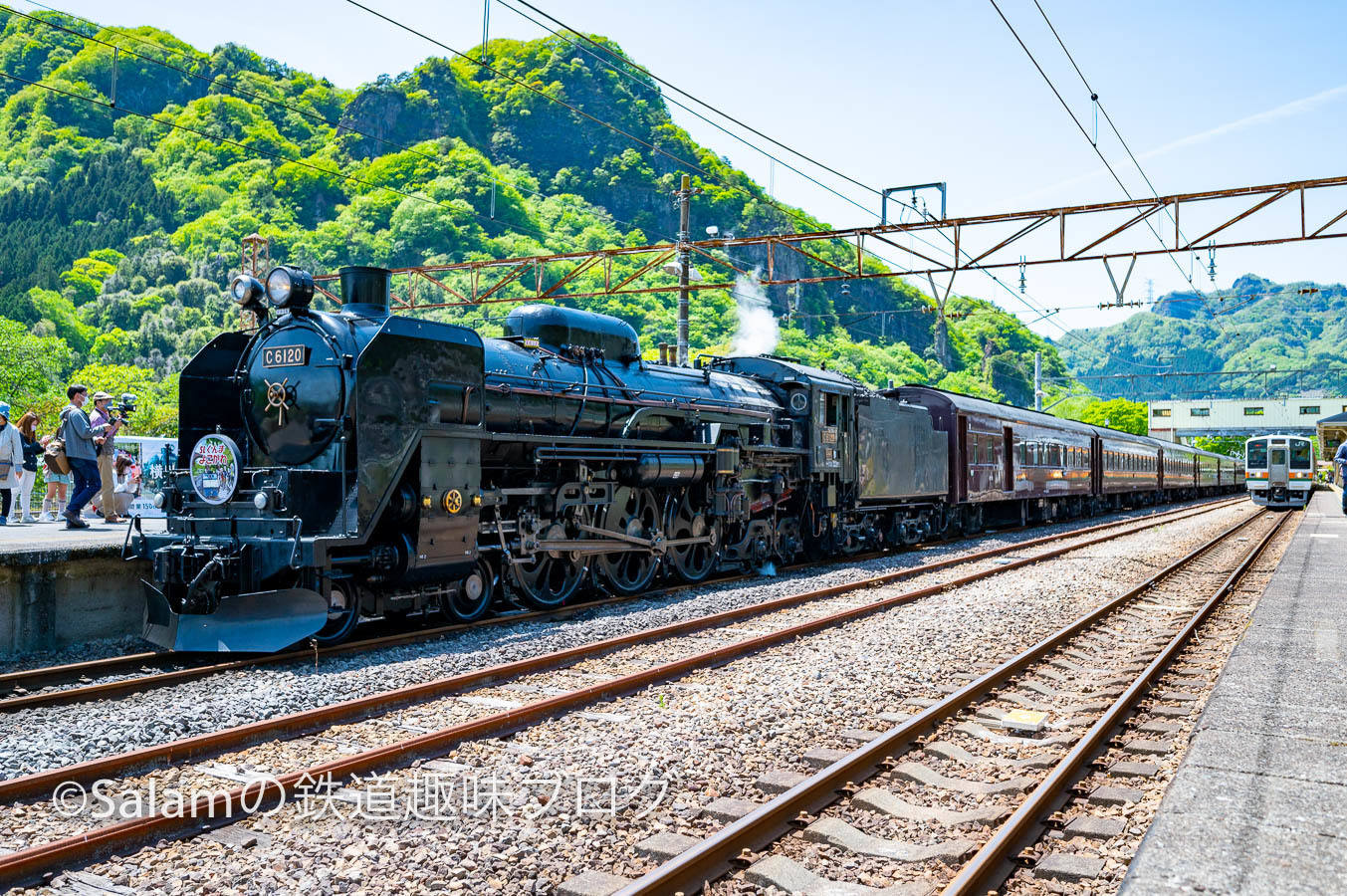 信越本線でEF65 501を撮影: Salamの鉄道趣味ブログ2